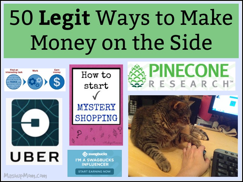 50 Legit Ways to Make Money on the Side 50 Legit Ways to Make Money on the Side