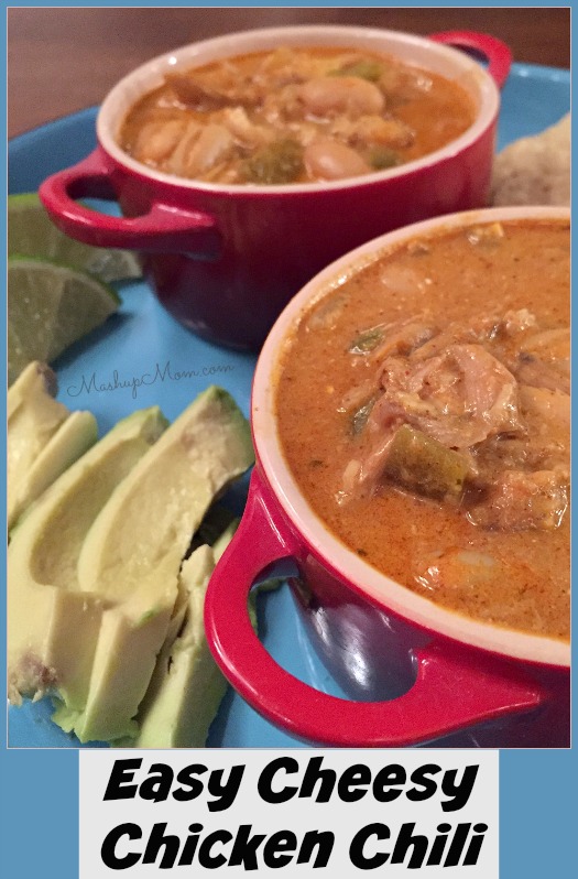 Easy Cheesy Chicken Chili