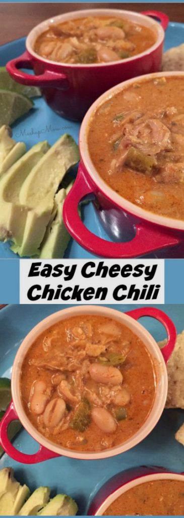 Easy Cheesy Chicken Chili
