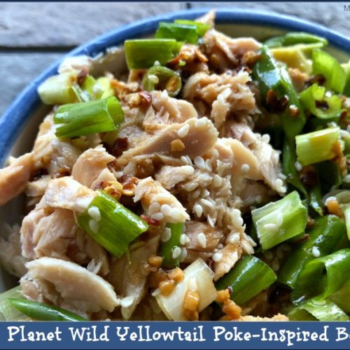 Wild Planet Wild Yellowtail Poke-Inspired Bowls