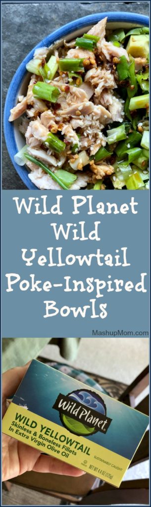 Wild Planet Wild Yellowtail Poke-Inspired Bowls