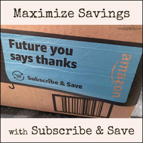 Maximize Your Savings with Amazon Subscribe & Save