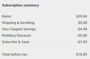 Maximize Your Savings with Amazon Subscribe & Save