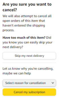 How to Cancel Amazon Subscribe & Save