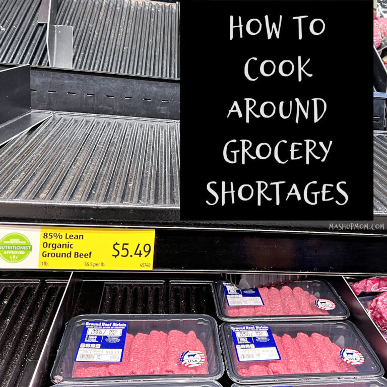 How to cook around grocery shortages