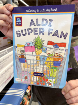 Italian Week and ALDI coloring books: ALDI Finds week of 2/22/23