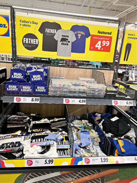 A LIDL different shopping trip