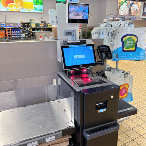 Self-Checkout at ALDI