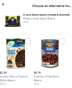 How to add recipe ingredients to Instacart