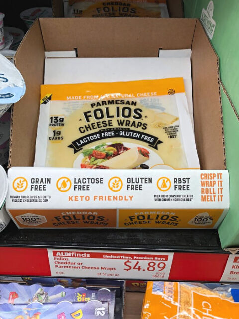 How to make copycat low carb FOLIOS cheese wraps