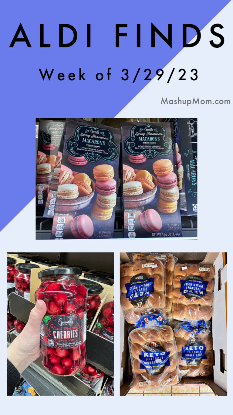 Free ALDI Meal Plan week of 4/2/23