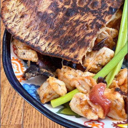 Chicken Tikka Masala Grilled Cheese Wraps